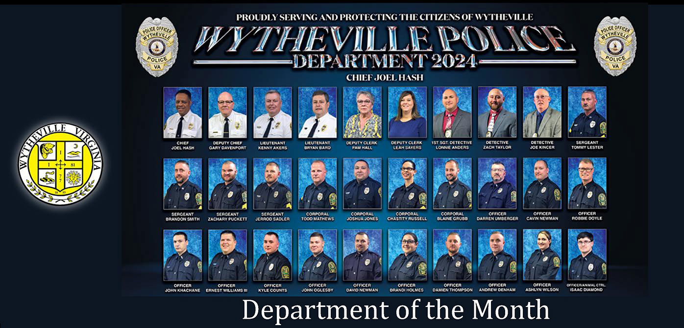 Town of Wytheville :: Police Department :: Home